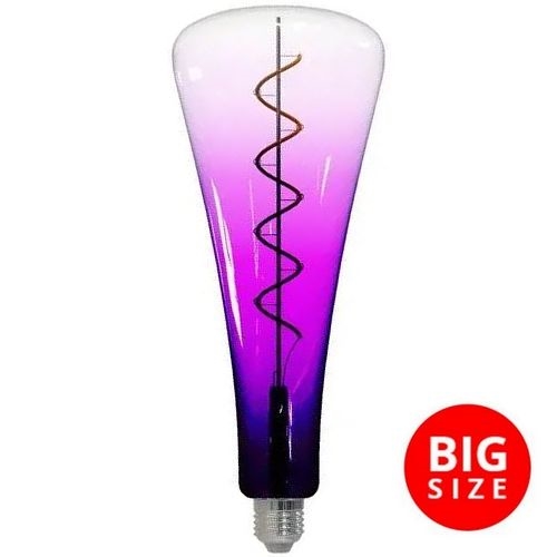 Ampoule LED FILAMENT SHAPE T110 E27/5W/230V 1800K violet | Lumimania