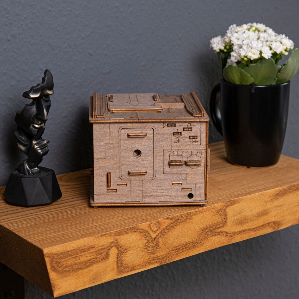 EscapeWelt - Puzzle en bois Capsule spatiale | Lumimania