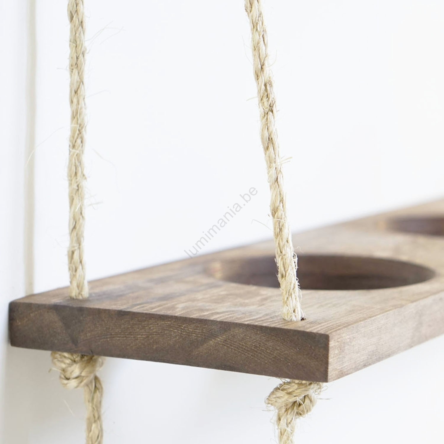 Hangplank voor Bloempotten 60 cm vuren | Lumimania