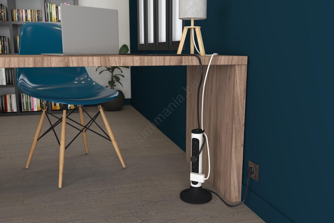 Legrand 049410 - Stekkerdoos zuil 230V/16A, 4x2P+T 2m | Lumimania