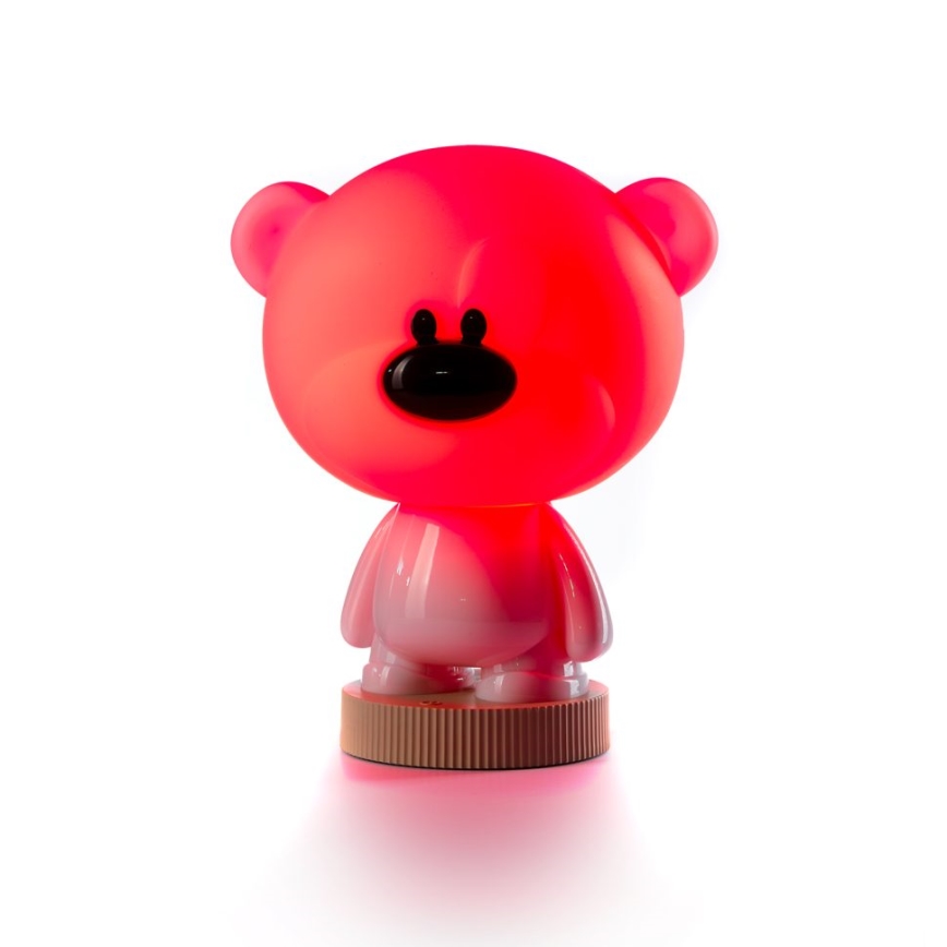 ONLI - Petite lampe de chevet enfant LED RGB PUPPIES LED/3W/USB ...