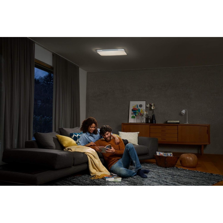 Osram - Plafonnier LED à intensité modulable ORBI SQUARE LED/70W/230V ...