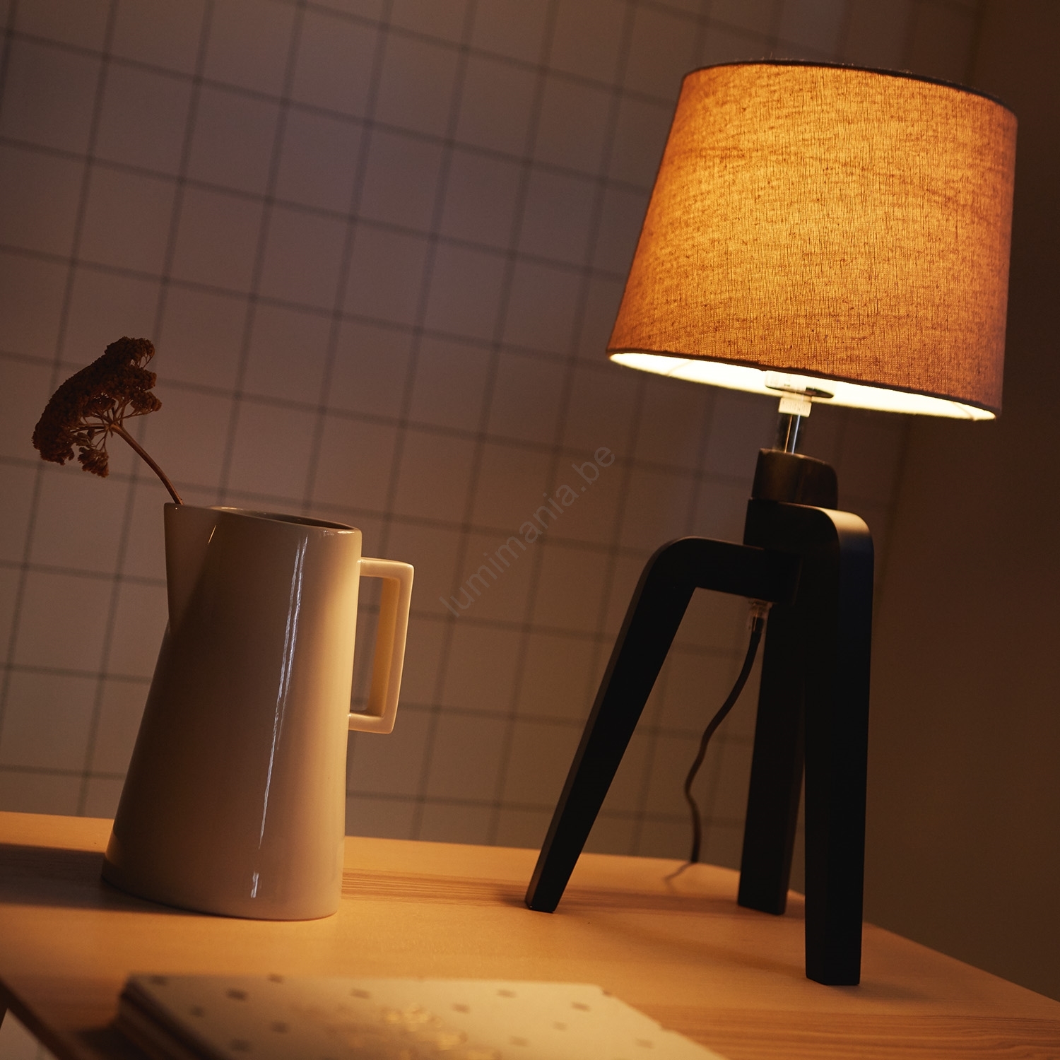 Philips 36038/38/E7 - lampe de table INSTYLE GILBERT 1xE27/40W/230V ...