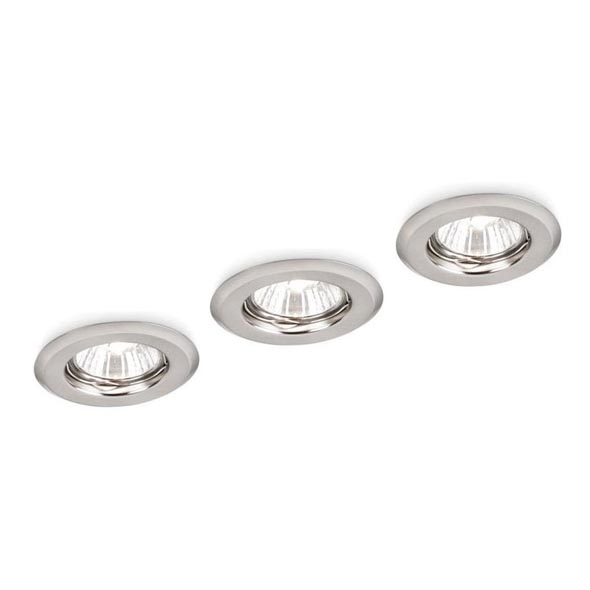 Philips 59233/17/E7 - SET 3x Inbouwlamp ENIF 3xGU10/50W/230V | Lumimania