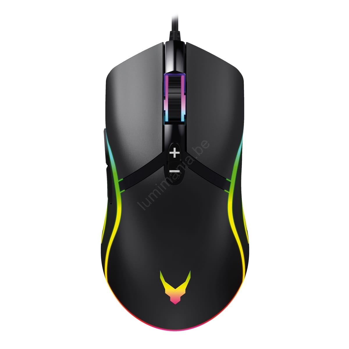 Souris gaming RGB LED VARR 1000/1600/3200/6400 DPI 7 boutons | Lumimania