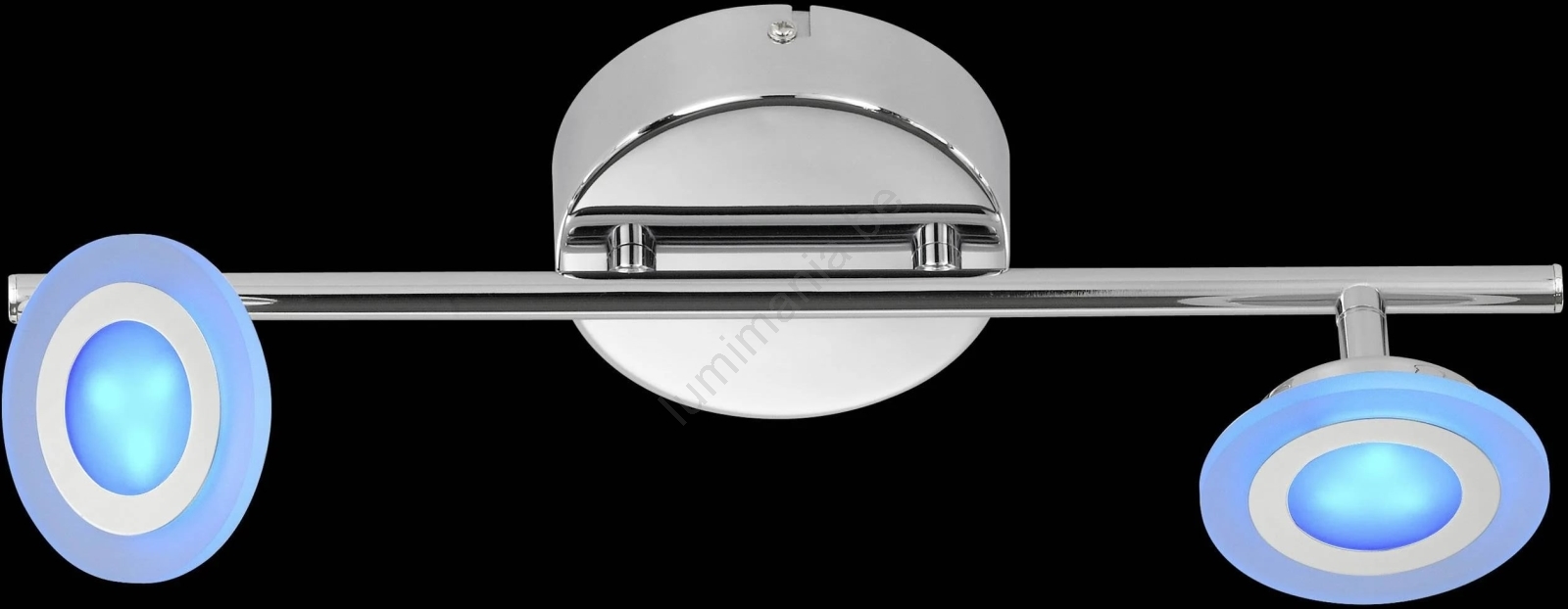 Wofi 7228.03.01.6000- Spot à intensité variable LED RGB de type GEMMA ...