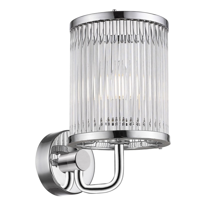 Zuma Line W0528-01F-F4AC - Applique murale SERGIO 1xE14/60W/230V argent ...